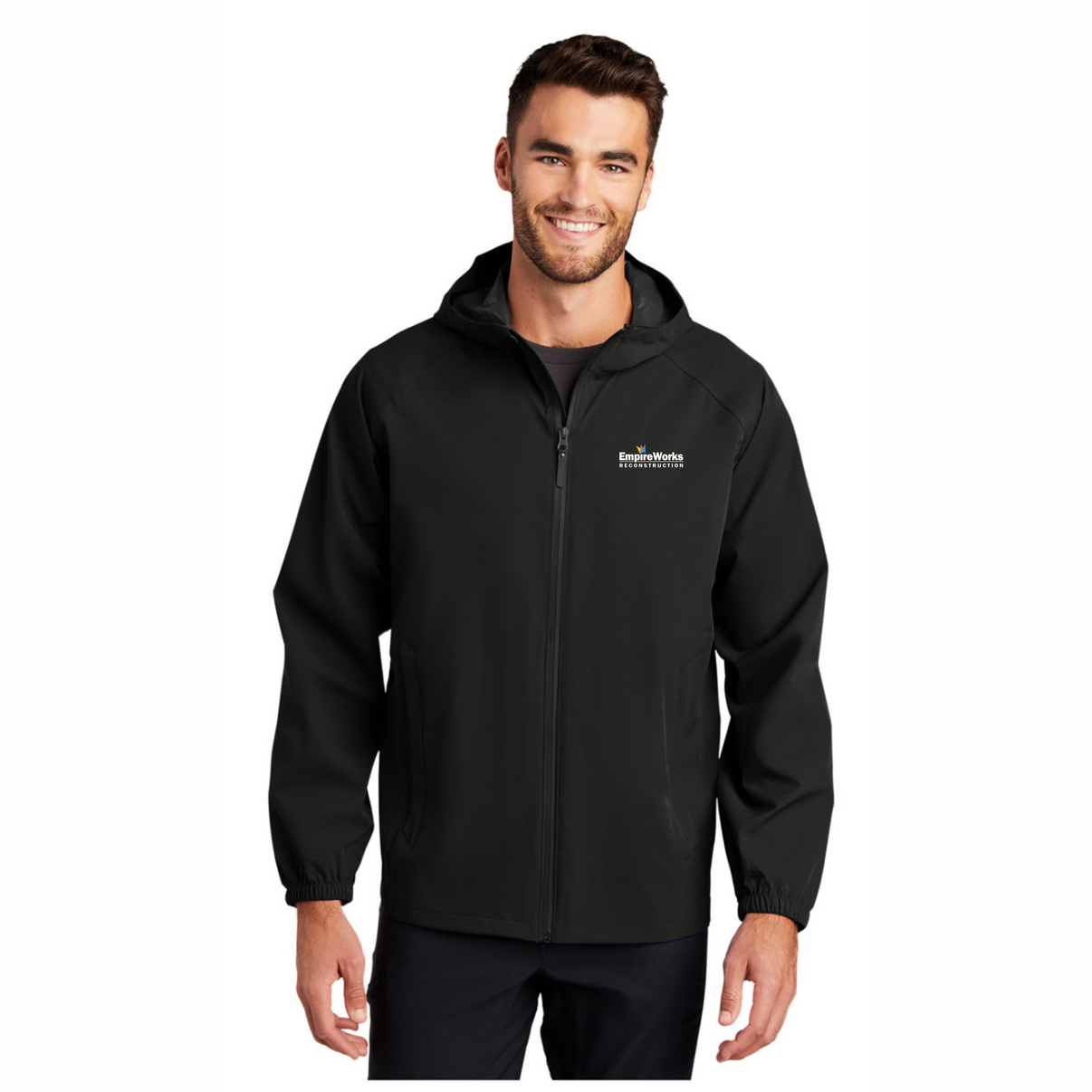 Men's Office Staff Lightweight Waterproof/Wind Resistant Jacket J407 ...